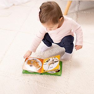 Melissa & Doug Children’s Book – Poke-a-Dot: Farm Animal Families (Board Book with Buttons to Pop)