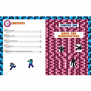 The Best and Biggest Fun Workbook for Minecrafters Grades 3 & 4: An Unofficial Learning Adventure for Minecrafters