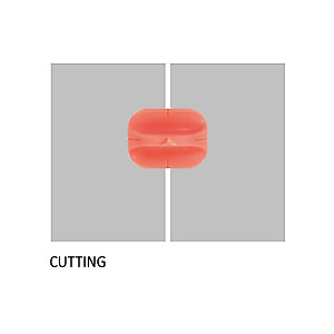 Bira Craft Paper Trimmer, Mini Trimmer, 2.5" X 6" Base, for Coupons, Craft Paper and Photo