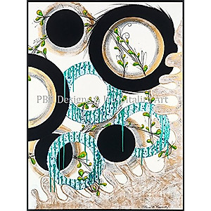 Collaborate Two Original Paintings