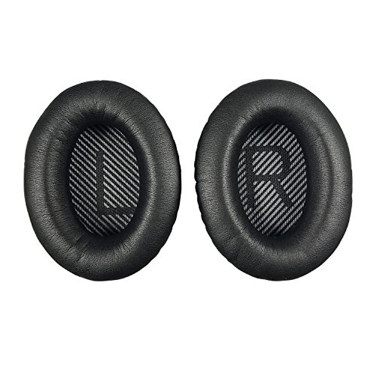 Replacement Ear-Pads Cushions for Bose QuietComfort 15 25 35 2 QC-15 QC-25 QC-35 QC-2 Headphones,Compatible with Ae2 Ae2i Ae2w, SoundLink SoundTrue Around-Ear Series Headphones (Black)