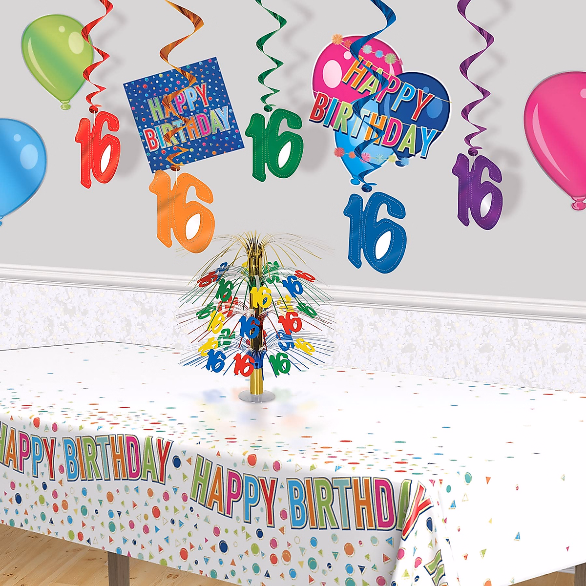 16 Whirls (asstd colors) (5/Pkg)