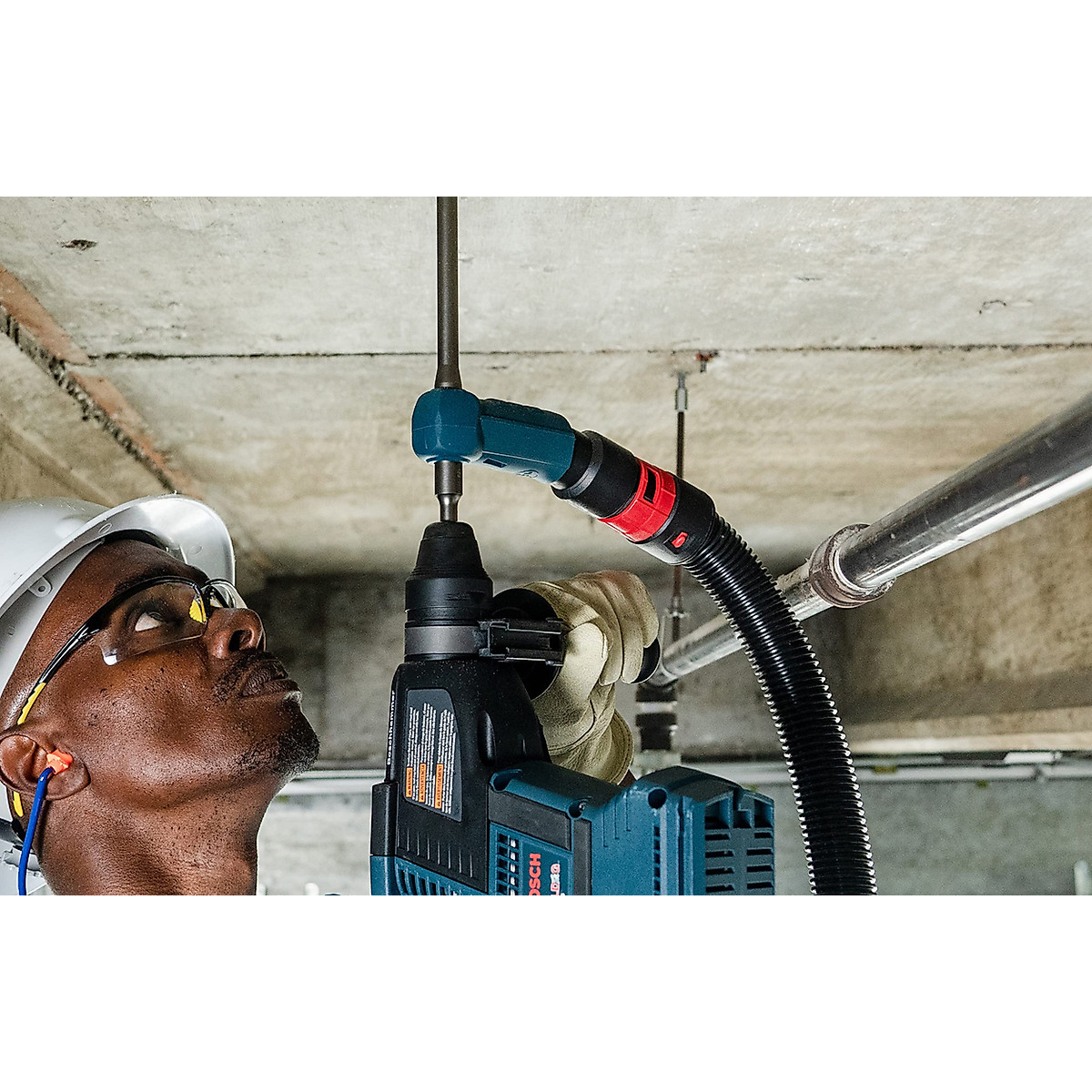 Bosch 2608000585 Power Tool Adapter for Gas 35-55, Black/Red, 35 mm