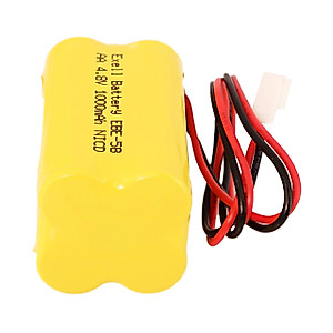 4.8V 1000mAh Exell Emergency Lighting Battery Replacement for Day-Brite CXL6VB