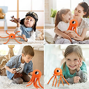 SMEARUS Garten of Banban, 11.8" Garten of Ban Ban Plush Monster Horror Game Garden of Ban Ban Plushies, Birthday Party Favors Gifts (Orange)