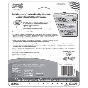 Nylabone Power Chew Flavor Frenzy Ring Chew Toy for Dogs, Indestructible Chew Toys for Aggressive Chewers, Bacon Cheeseburger Flavor, Large/Giant - Up to 50 lbs. (1 Count)