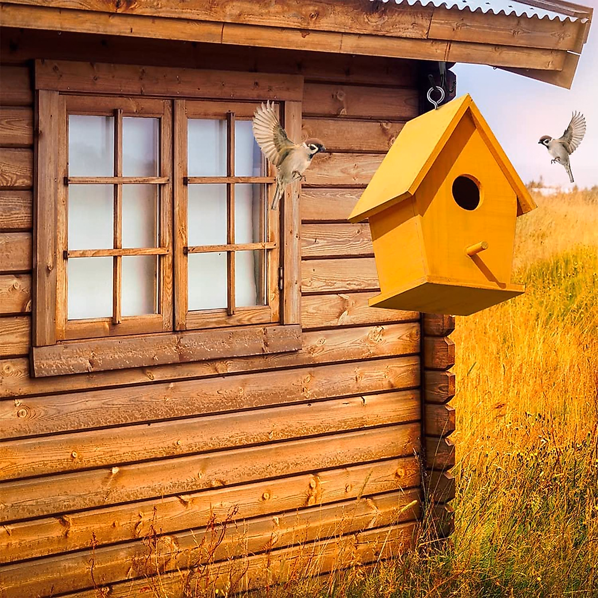 Axe Sickle 2 Inch Screw Eyes Metal Eye Hooks Small Eyelet Screws, 30 Pcs