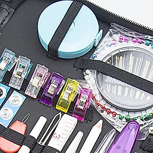 Multifunctional Needle and Thread Bag Portable Home Travel Needle and Thread Box Sewing Tool Set Spot Sewing Needle and Thread Set Newly Upgraded 249 Piece Professional Hand Sewing Supplies Set