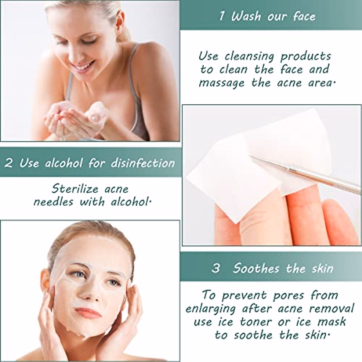 Blackhead Remover Tools, 2023 Latest 16 PCS Pimple Popper Tool Kit, Acne Blackhead Tools for Blemish, 410 Premium Professional Stainless Acne Pimple Extractor Tool with Metal Box