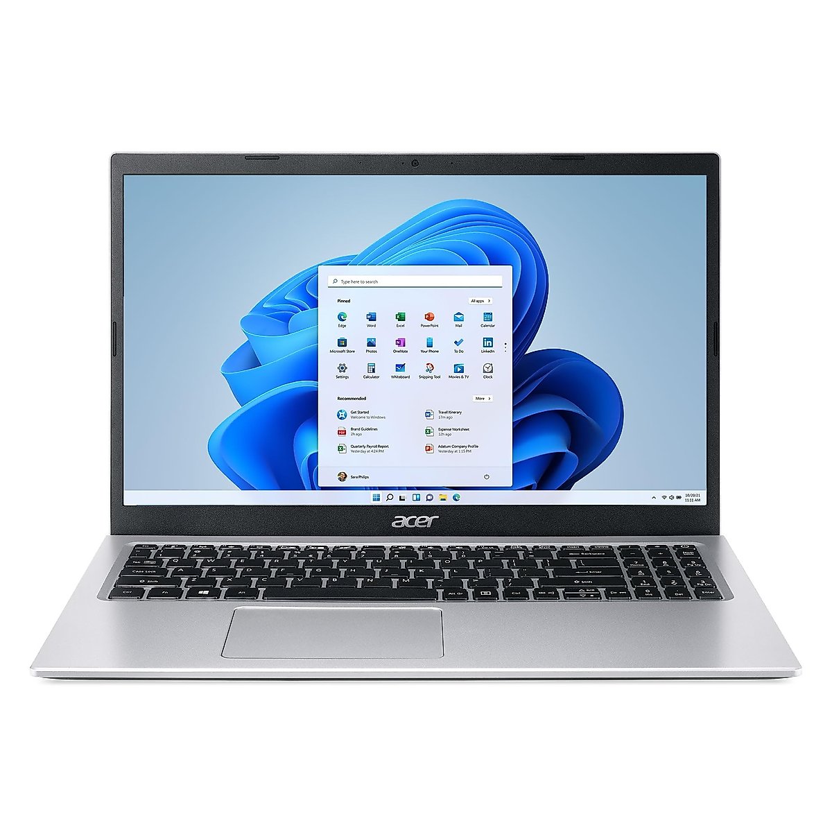 2023 Newest Acer Aspire 3 Laptop, 15.6" FHD Display, Intel Core i3-1115G4 (up to 4.1 GHz, Beats Ryzen 3 3250U), 4GB RAM, 128GB SSD, ‎Intel UHD Graphics, Ultra-portable, Wifi, Windows 11 Home in S Mode