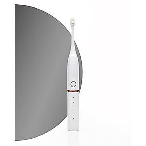Wavee W-1 Rechargeable Electric Toothbrush, Sonic Brush Technology, Pearl White