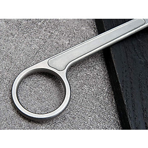 Ccanku C1104 Fixed Blade Knife D2 Blade+Stainless Steel Handle Fixed Blade Knife for Hunting, Survival, Camping Outdoor Utility Knife with K Sheath …