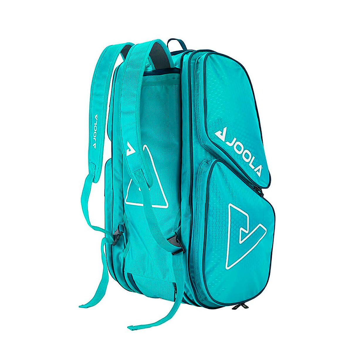 JOOLA Tour Elite Pickleball Bag – Backpack & Duffle Bag for Paddles & Pickleball Accessories – Thermal Insulated Pockets Hold 4+ Paddles - Includes Fence Hook Turquoise/Teal