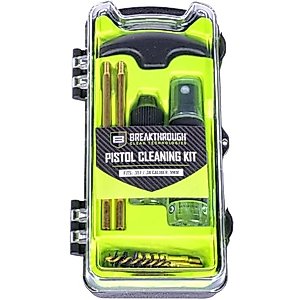 Breakthrough BT-ECC-35/38/9: BCT Vision Series Pistol Cleaning Kit - .35 Cal / .38 Cal / 9Mm