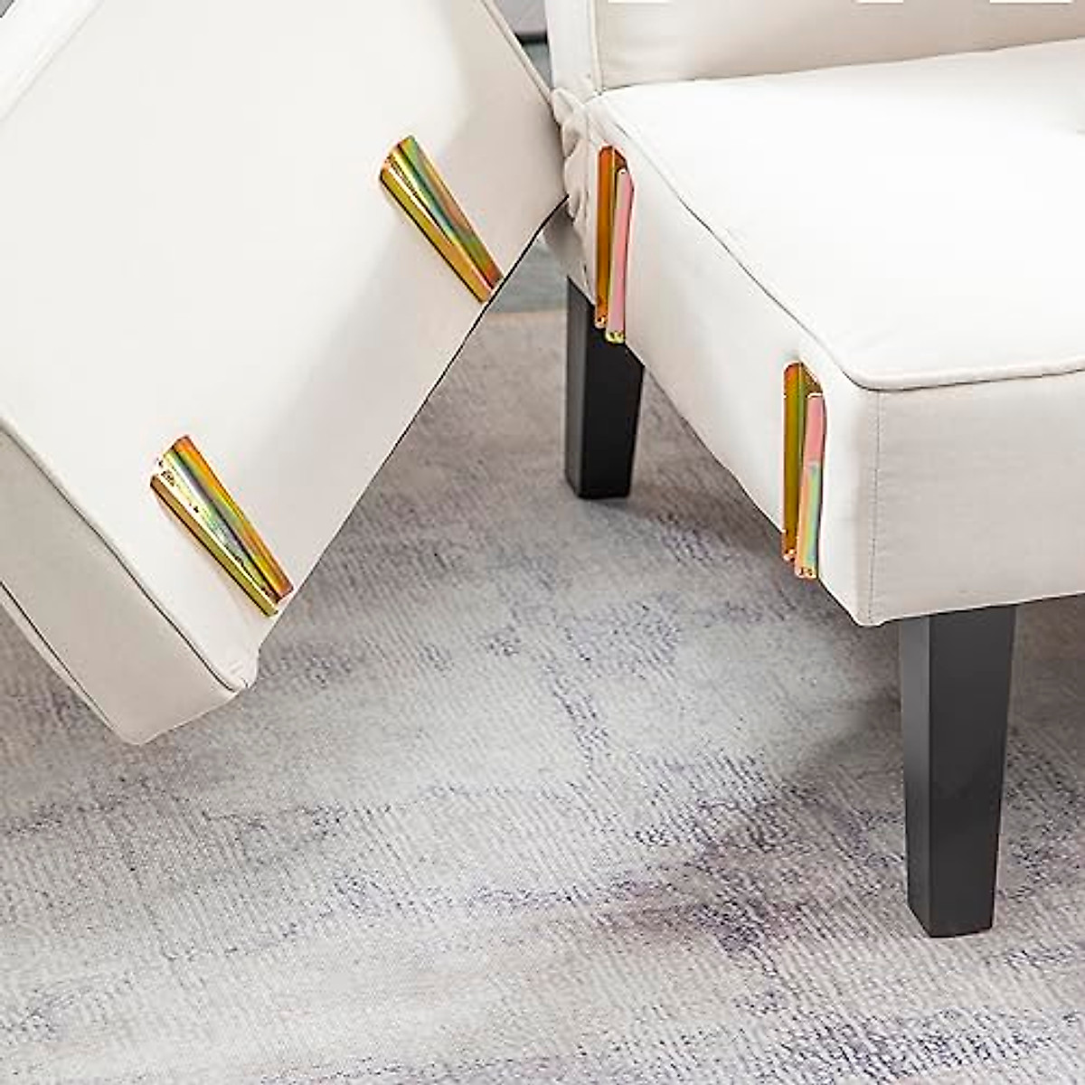 Eafurn Sleeper Sofa Bed, Beige Linen 71.65"