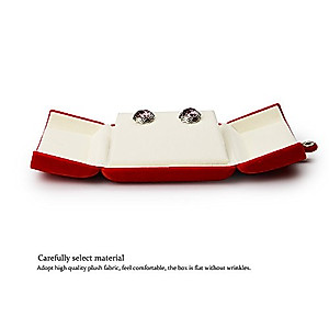 Oirlv Multifunctional Jewelry Box Velvet Pendant Necklace Gift Box Storage Case