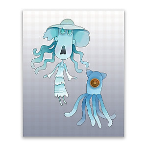 Coraline Art Prints - Set Of 6 Watercolor Photos