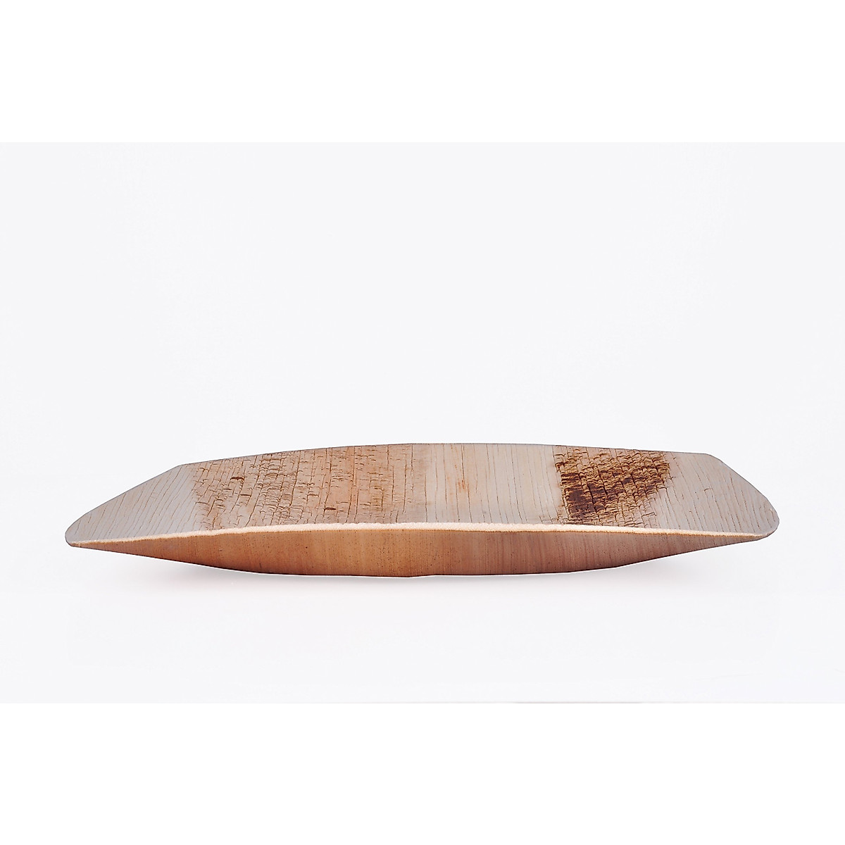 Atmos Green 25 pack 10.5" Square coupe Palm Leaf Dinner Plate Compostable disposable premium heavy duty Eco-Friendly Microwave Refrigeration safe Bamboo like Wedding Events Party