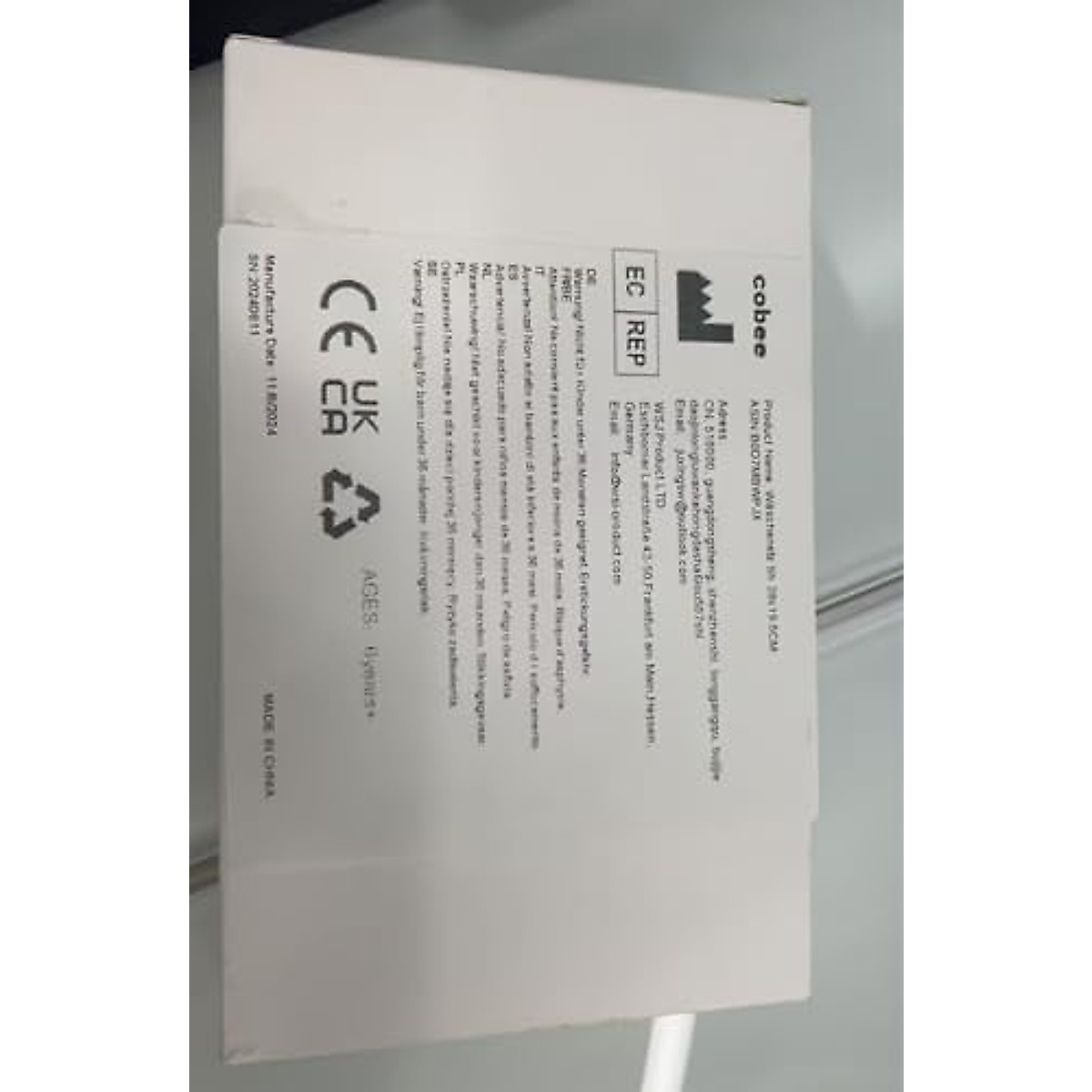 cobee 2 Pack Bra Laundry Bags for Washing Machine Lingerie, Mesh Wash Bag For Bras with Handle, Non-Deform 3D Protector Bra Laundry Bag for Women Underwear Brassiere Delicates A to C Cups(Orange)