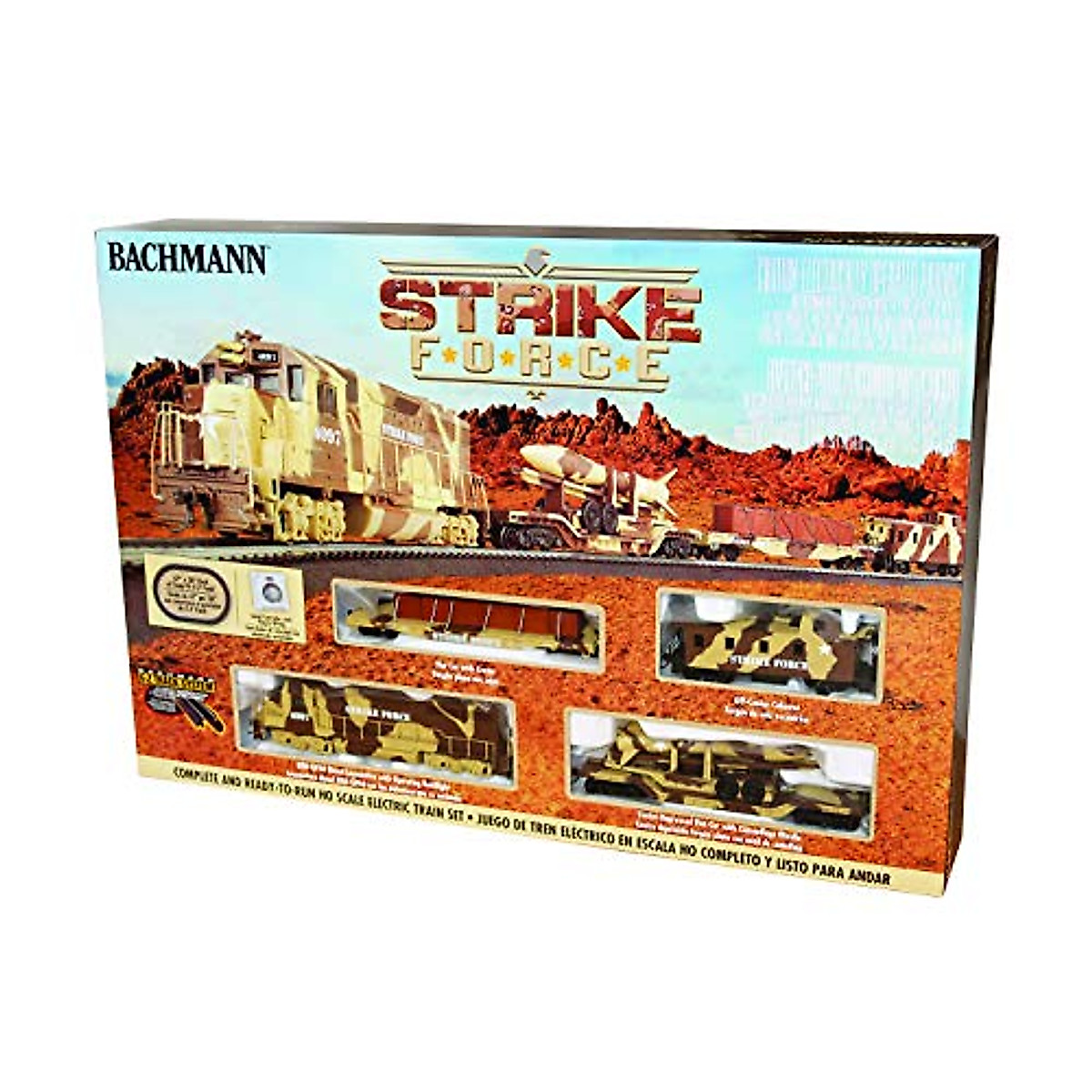 Bachmann Trains - Strike Force Ready To Run Electric Train Set - HO Scale