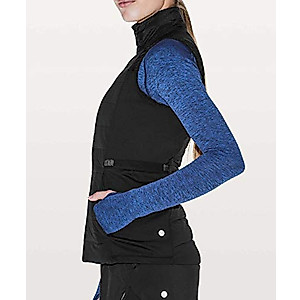 LULULEMON Down for It All Vest Sz 6 (Black)