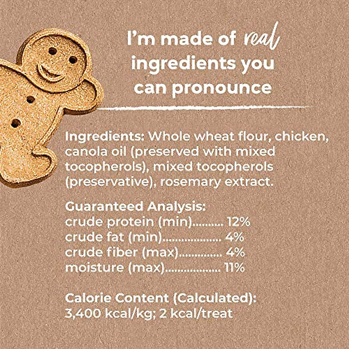 Buddy Biscuits Teeny Crunchy Dog Treats, Roasted Chicken, 8 oz. Box