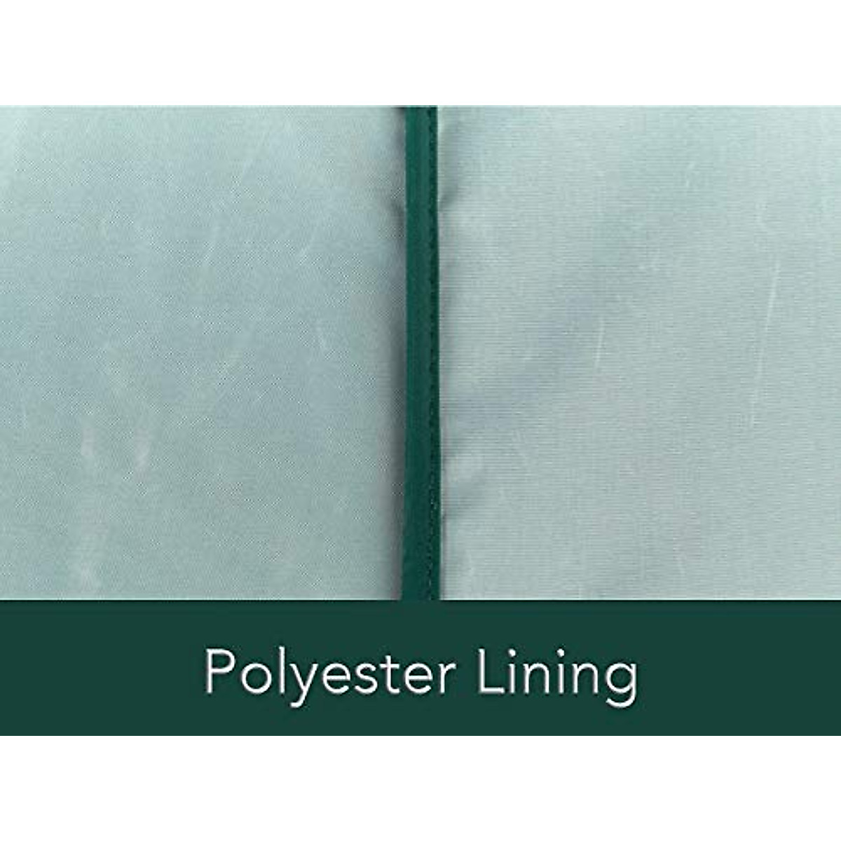 Covermates Round Firepit Cover - Light Weight Material, Weather Resistant, Elastic Hem, Fire Pit Covers-Green