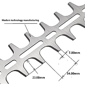 Gabasinover,Replaces Part NO.4243 710 6004 24" Hedge Trimmer Blades Fits for HL94 / HL94K Hedge Trimmer