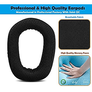DowiTech Noise Isolation Headphone Earpads Headset Replacement Ear Pads Compatible with Logitech G435 Bluetooth Wireless Gaming Headphone