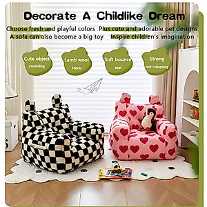 Kids Chairs for Toddler Kids Sofa Toddler Couch Soft Plush Toddler Chair Comfy Seat Chair Kids Read Sofa Bedroom and Playroom Furniture Gifts for Girls and Boys