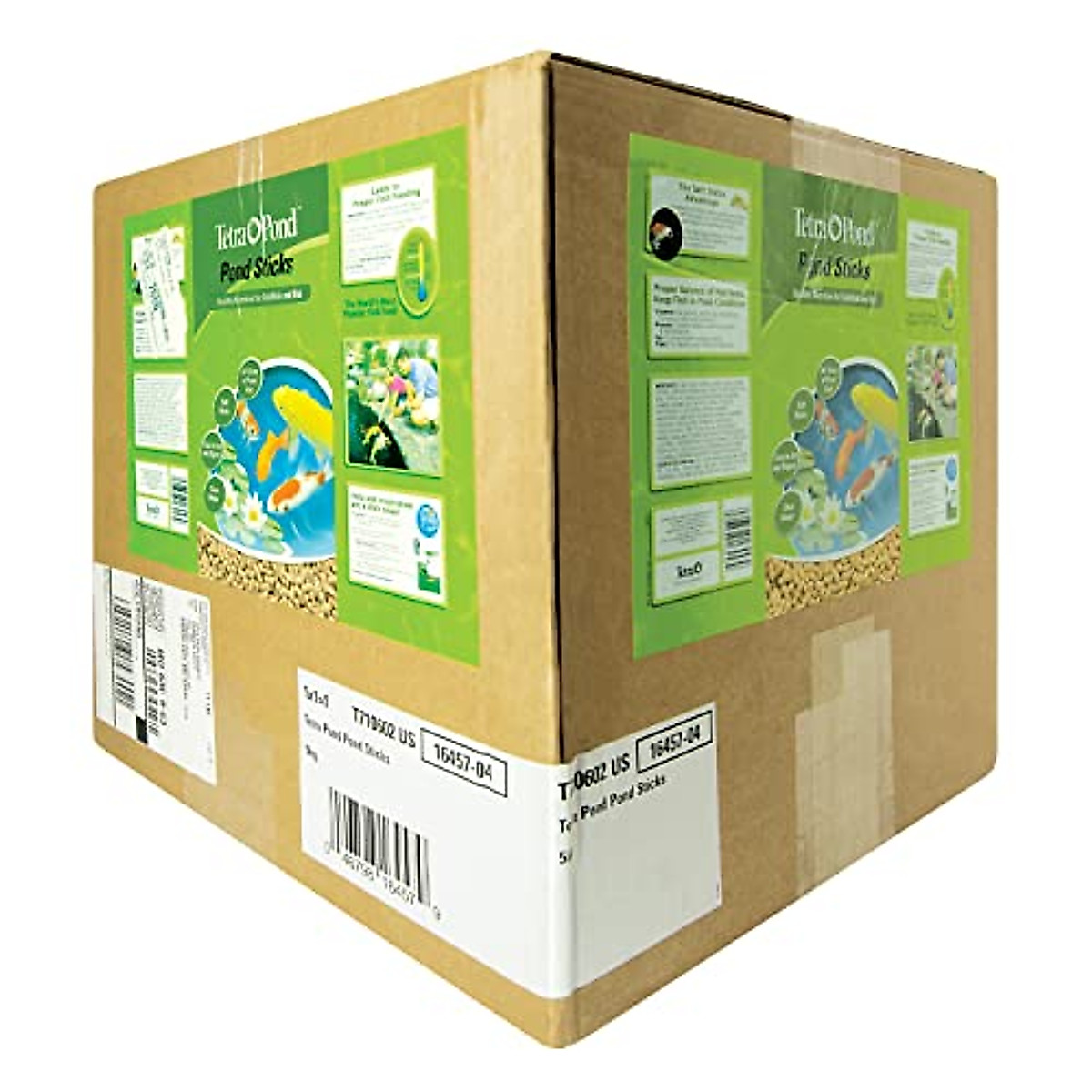 TetraPond Pond Sticks 11 Pounds, Pond Fish Food, For Goldfish And Koi, 11.00 lb, 40 L (16457)