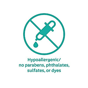 Johnson's CottonTouch Newborn Baby Wash & Shampoo with No More Tears, Sulfate-, Paraben- Free for Sensitive Skin, Made with Real Cotton, Gently Washes Away Dirt & Germs, 13.6 fl. oz, Pack of 3