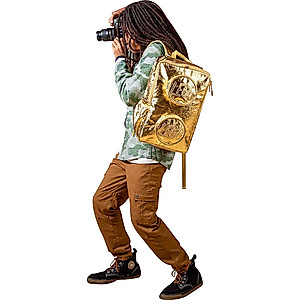 LEGO Brick Backpack - Gold Fashion Backpack, Gold