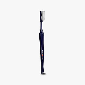 Paro M43 Toothbrush 708 | Compact Brush Head with Medium Bristles and Exchangeable Inter Space F | 4 Rows, 43 Tufts (12 Pack Multicolor)