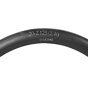 2 Pack 20" Bike Tubes 20 x 2.125/2.40 AV32mm Valve Compatible with 20x2.125 20 x 2.20 20x2.25 20 x 2.30 20 x 2.35 20 x 2.40 Schrader Valve Bike Tire Tubes