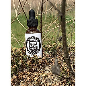 Carpeli | Natural Beard Oil Conditioner | Perfect for Sensitive Skin | Softens, Promotes Growth and Hydration | For Men 1 oz With Dropper (The Original)