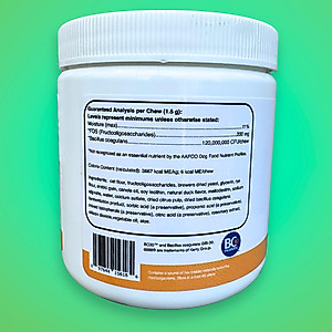 Bow Wow Boost: Dog Probiotic Treat Supplement with Live Cultures - Digestive Support - Premium Ingredients Created by Veterinarians - Soft Chews - All Ages Any Breed - 90 Count