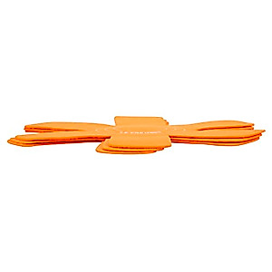 Le Creuset Set of 3 Felt Cookware Protectors - Flame