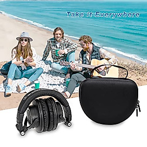 XANAD Case for Sennheiser Headphones,Fit for Sennheiser HD 450BT / HD 350BT / PXC 550 II / HD280PRO / Sony MDR7506 & MDRV6 Wireless Headset