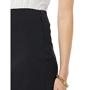 Amazon Essentials Women's Ponte A-Line Mini Skirt (Previously Daily Ritual), Black, XX-Large