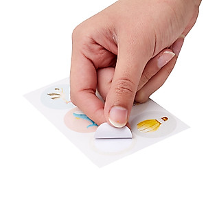 Pipilo Press 24 Sets Unisex Baby Shower Cards with Envelopes and Sticker Seals, 6 Designs for Girl or Boy (4 x 6 In)