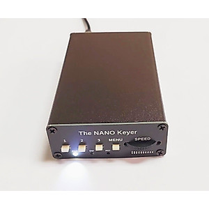 PQIQP NANO Keyer CW Contest Keyers for Amateur Compatible with K3NG WKFlex/N1MM/SSDR MAC (Version 2)