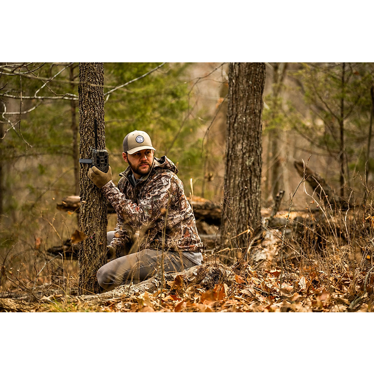 Stealth Cam Deceptor NO GLO 80ft Detection & IR Range 40MP Photo 1440P HD Video Capture Remote App Contol Wireless Hunting Cellular Trail Camera - Available on AT&T & Verizon