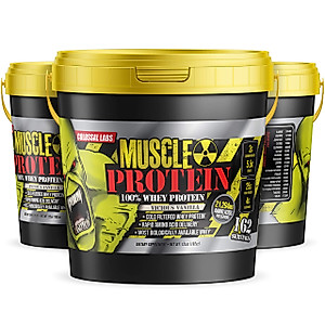 Colossal Labs Whey Protein Blend [12 Pounds/Pack of 1]–Vicious Vanilla, Cold Filtered, 25g Pure Protein, 6.6g BCAAs/Serving(Packaging May Vary)