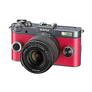 Pentax PENTAX Q-S1 02 Zoom Kit (Gunmetal) 12.4MP Mirrorless Digital Camera with 3-Inch LCD (Gunmetal)