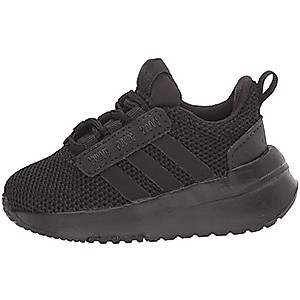 adidas Kids Racer TR21 Running Shoe, Black/Black/Carbon, 10 US Unisex Toddler