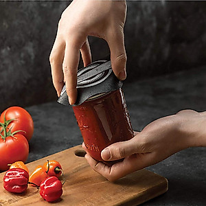 24 Rust Resistant Silver Mason Jar Replacement Rings, 70mm Regular Mouth Mason Jar Lids Silver Canning Jar Lid, Prevent leakage for Mason Jars