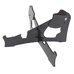 Photodon STANDLY™ Acrylic Laptop Stand, Convenient Portable Adjustable, Multifunction Ergonomic, Compatible with 12-to-20-inch Tablet and Notebooks in Black
