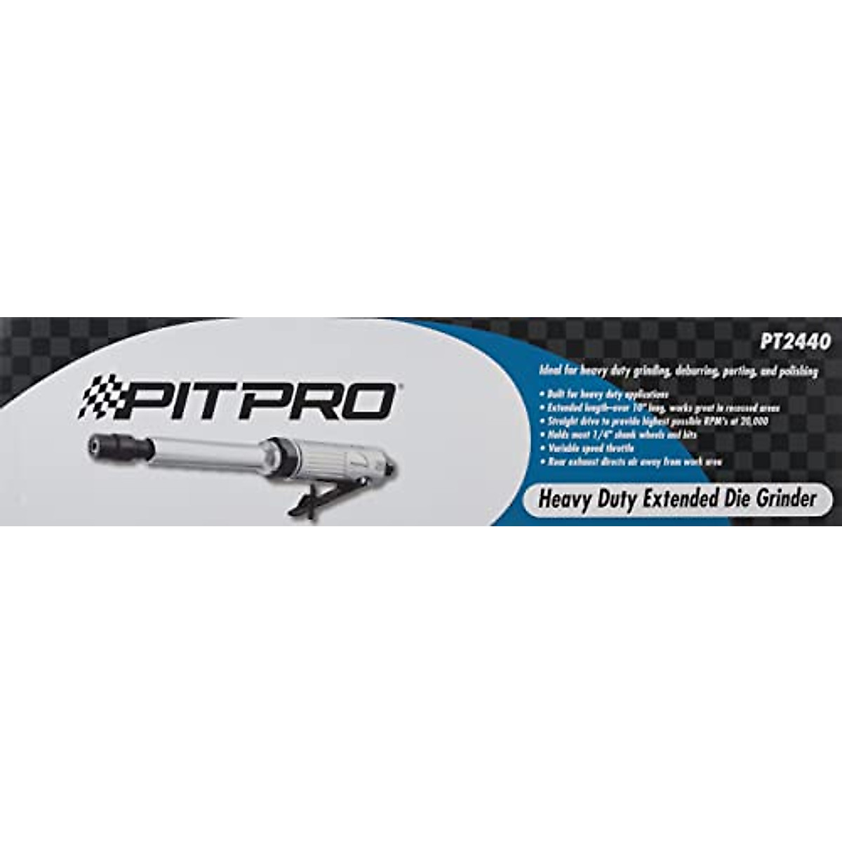 Pit Pro PT2440 Heavy Duty Extended Die Grinder