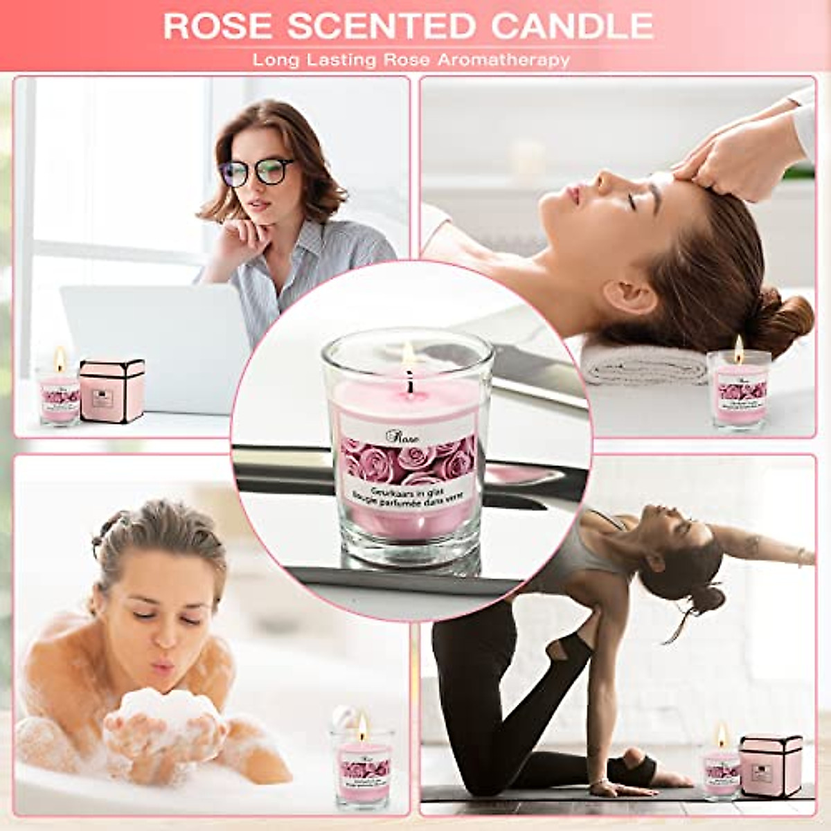 Birthday Gifts for Women, Wine Lover Gift Basket Idea for Mom Sister with Gift Card Towel Candle for Bridal Shower Retirement Unique Friendship Gift Box for 30th 40th